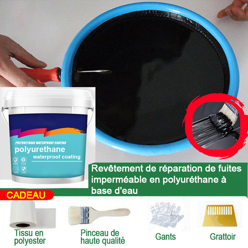 🍃 🔰Polyuréthane Imperméabilisation et réparation des fuites Revêtement ...
